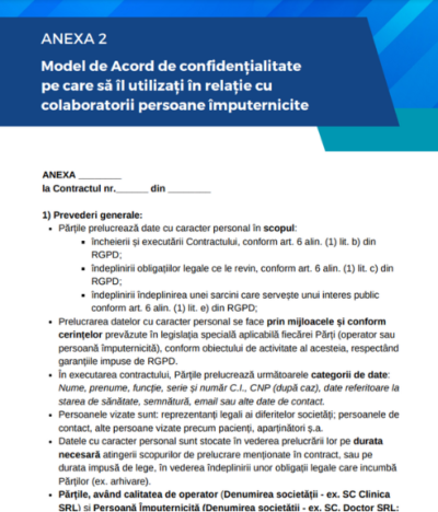 Modele și formulare – GDPR.CMR.RO